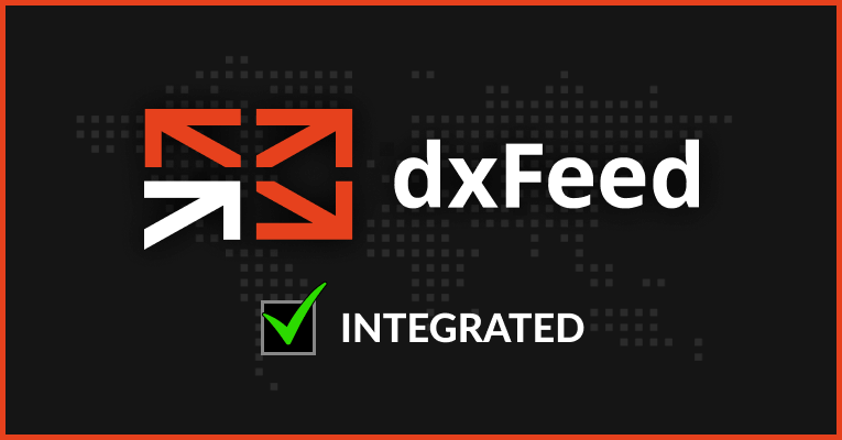 dxFeed market data provider is available in Quantower platform ...