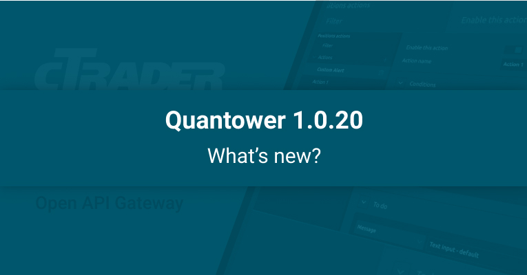 Quantower released a connection to cTrader Gateway — Quantower Trading ...