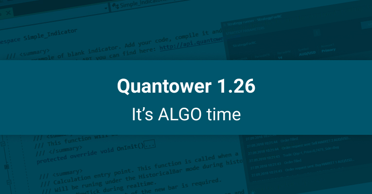 Meet the Quantower Algo extension, API documentation, and Strategy Runner panel — Quantower ...