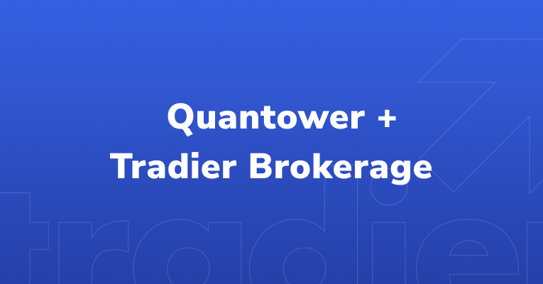 Tradier Brokerage is available via Quantower — Quantower Trading Platform